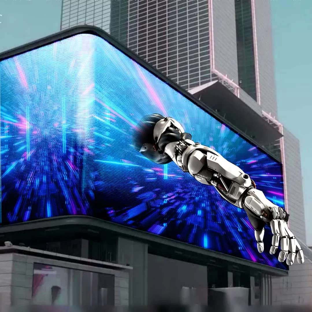 3D Digital Billboard For Advertisement 3D Billboard Technology